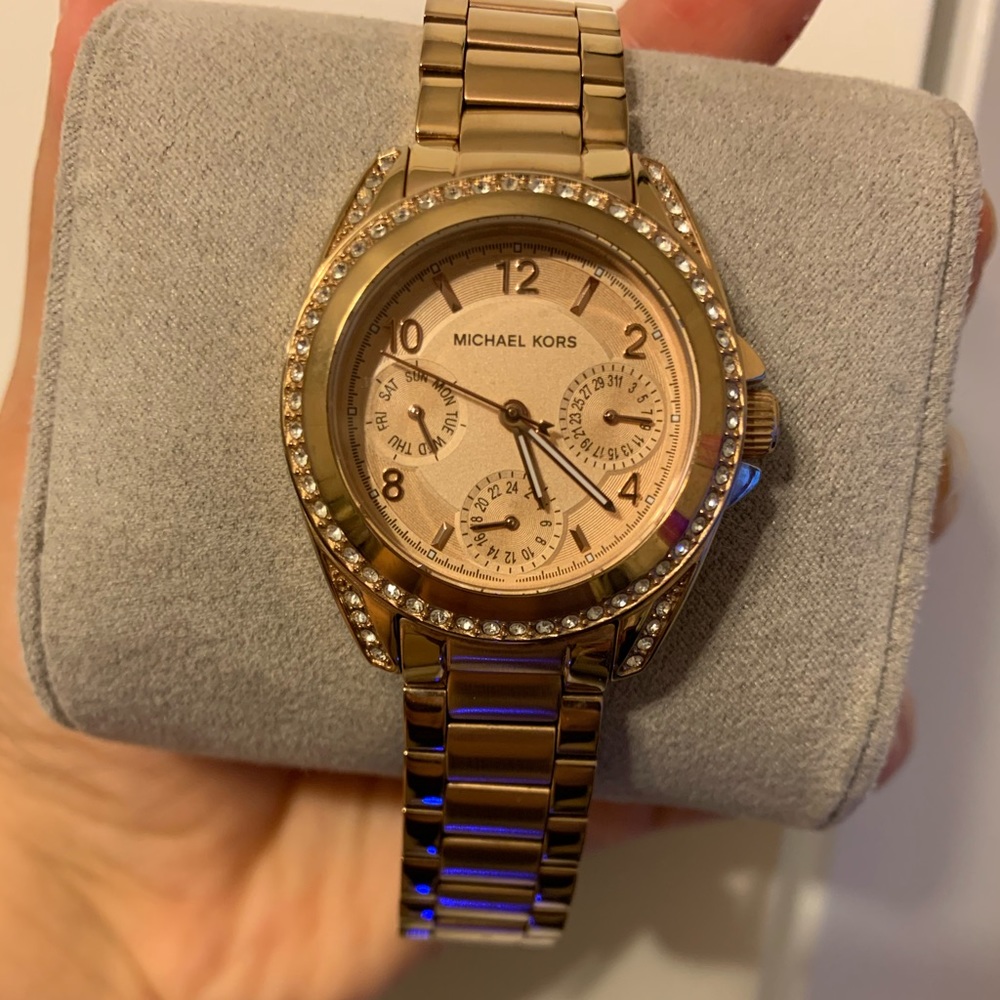 Michael Kors Rose Gold Watch Style “Blair” - Gem